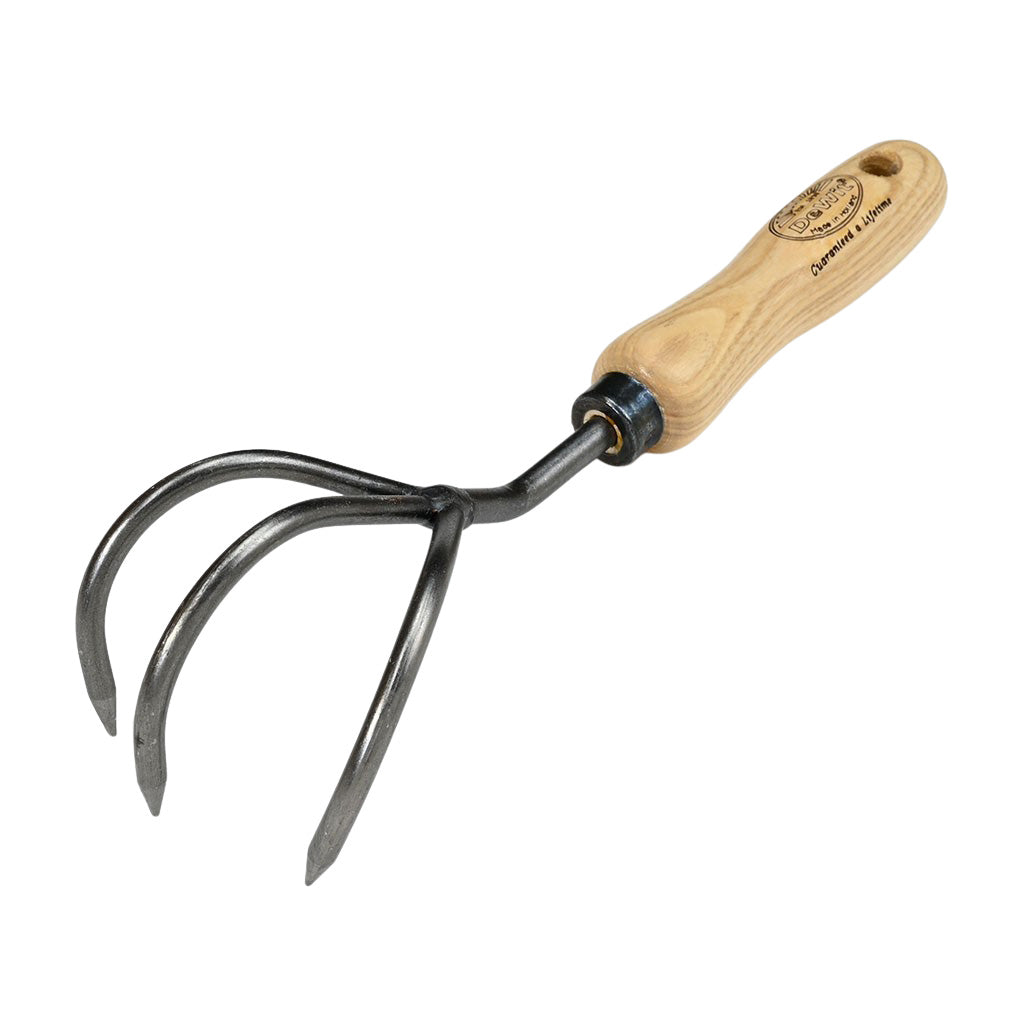 DeWit 3-Tine Hand Cultivator – Garden Tool Company