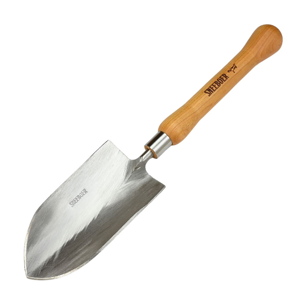 Sneeboer Half Round Transplanting Trowel Bulb Handle – Garden Tool Company