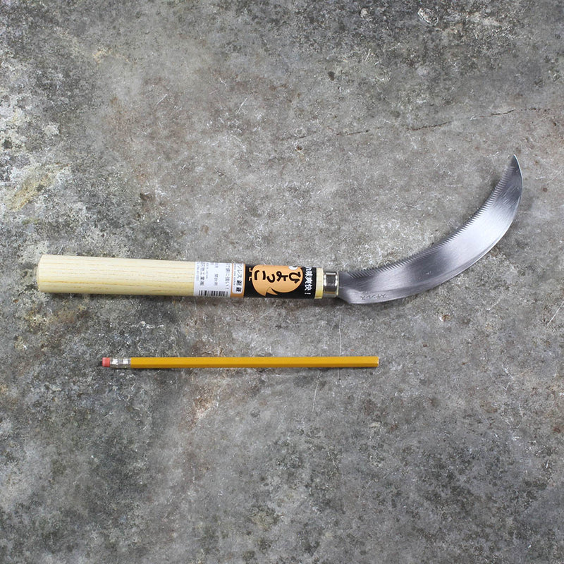 Japanese Stainless Steel Serrated Blade Hand Sickle