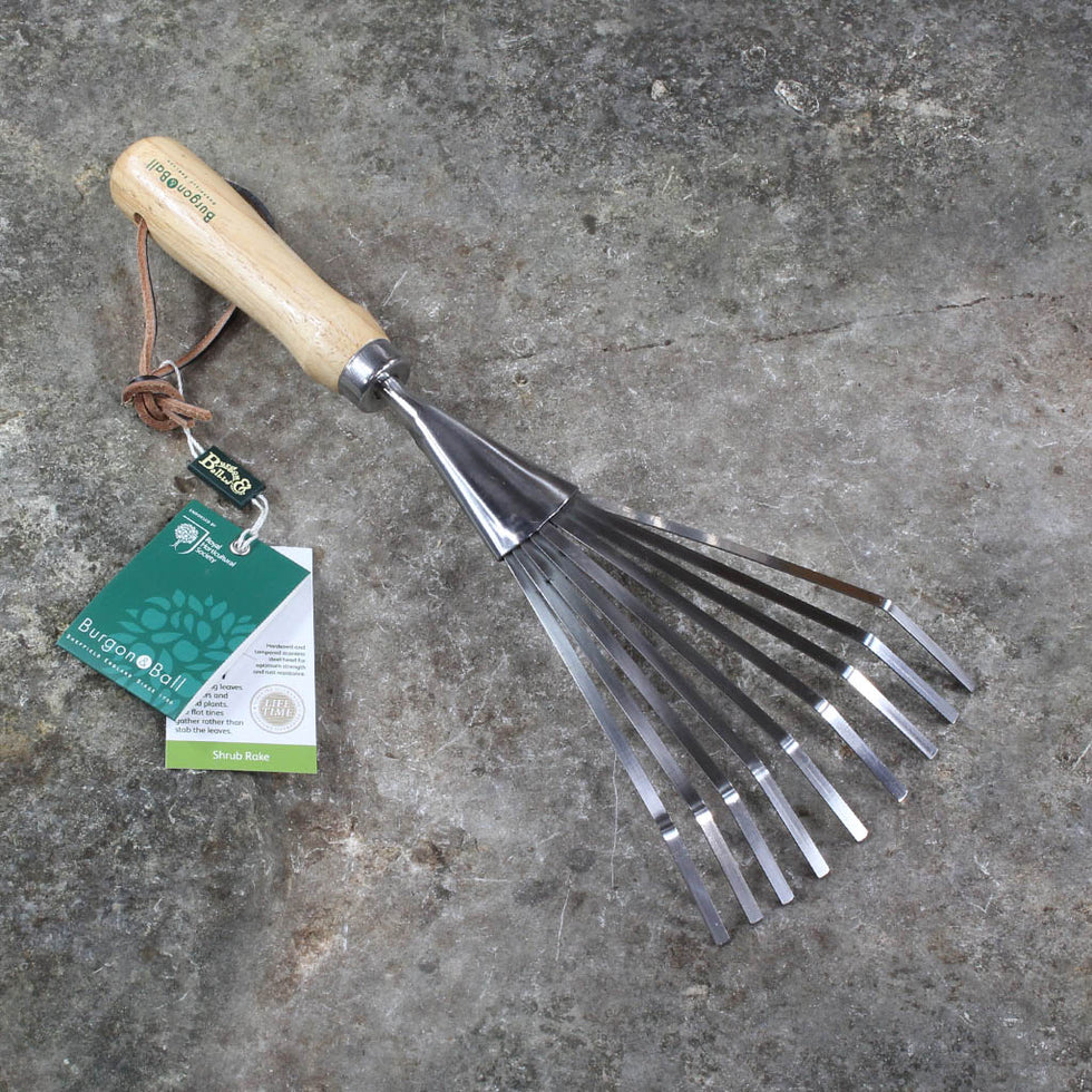 Burgon & Ball Shrub Rake – Garden Tool Company